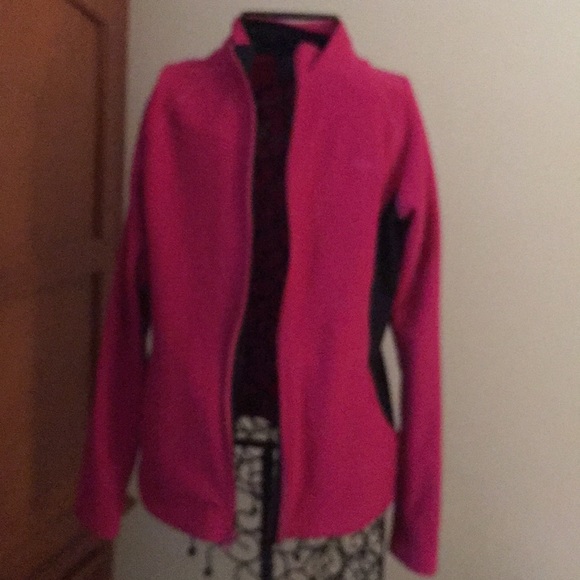 Reebok | Jackets & Coats | Reebok Pink Black Jacket | Poshmark